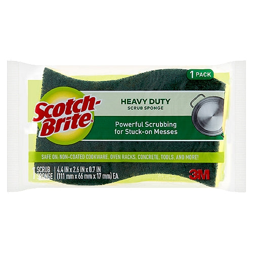 Scotch-Brite Heavy Duty Sponge – Qualita Food Store