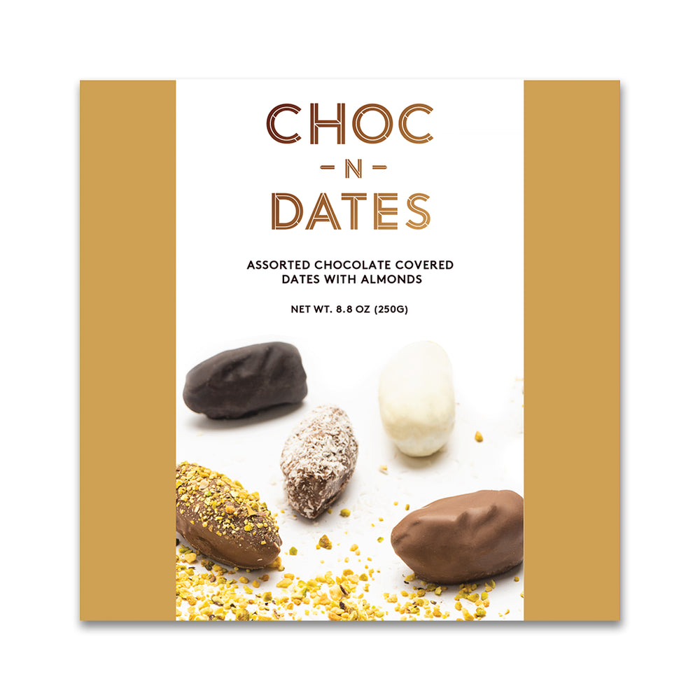 Nakheel Alya Artisan Chocolate Dates 8.8 oz (250 gr) – Qualita Food Store