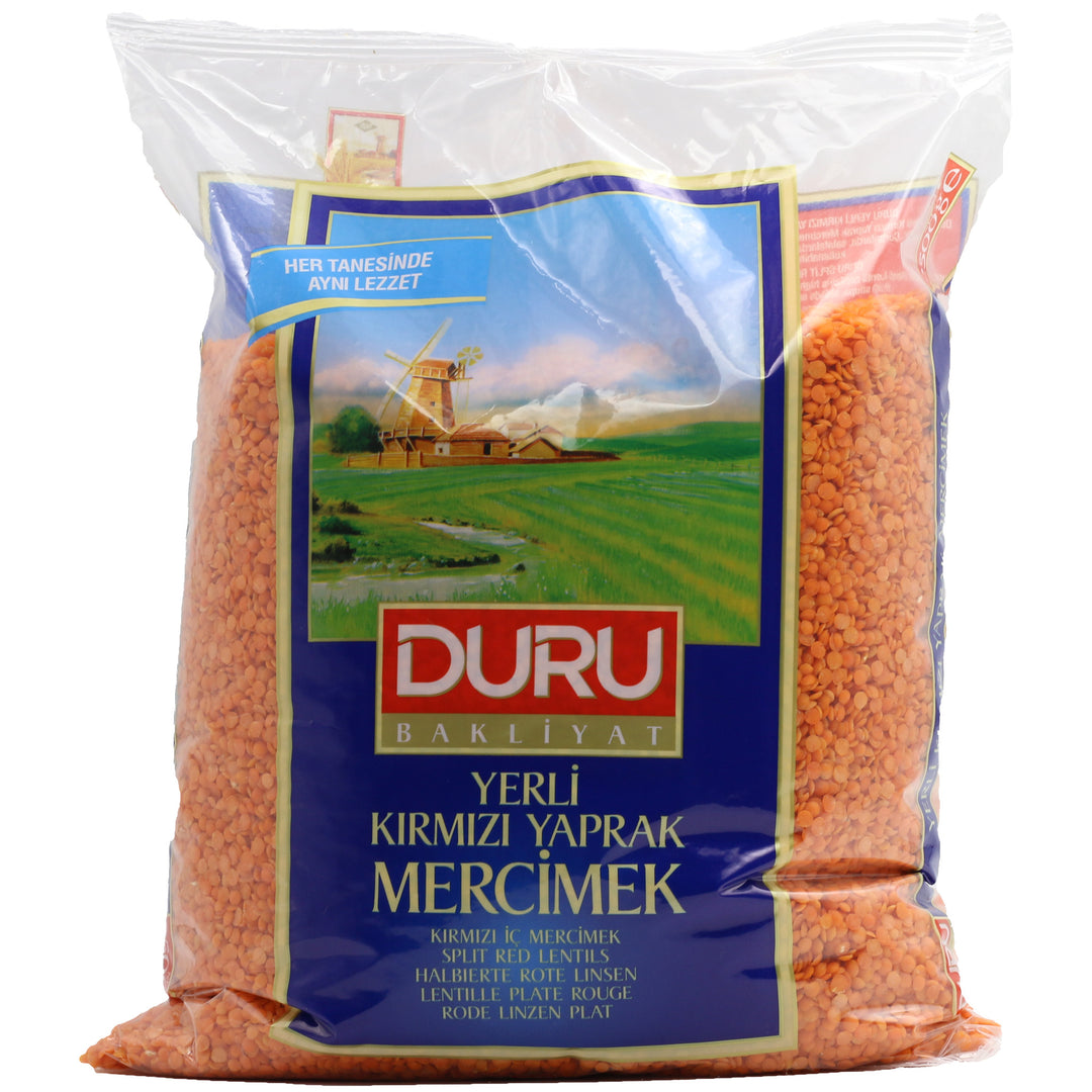 Duru Split Red Lentils 5.5 lb (2500 Gr) – Qualita Food Store