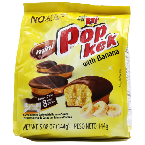 Eti Mini Pop Cake With Banana 5.08 Oz (144 Gr) – Qualita Food Store