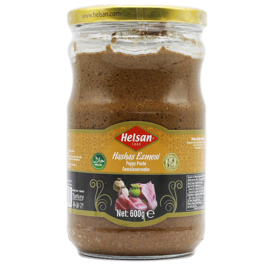 HelSan Popy Seed Paste 10.5 Oz (600 GR) – Qualita Food Store