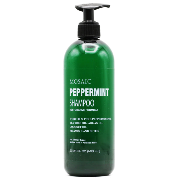 Mosaic Peppermint Shampoo 20.28 Fl Oz (600 Ml ) – Qualita Food Store