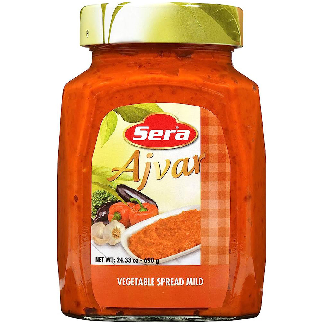 Sera Mild Ajvar 24 33Oz ( 690 Gr) – Qualita Food Store