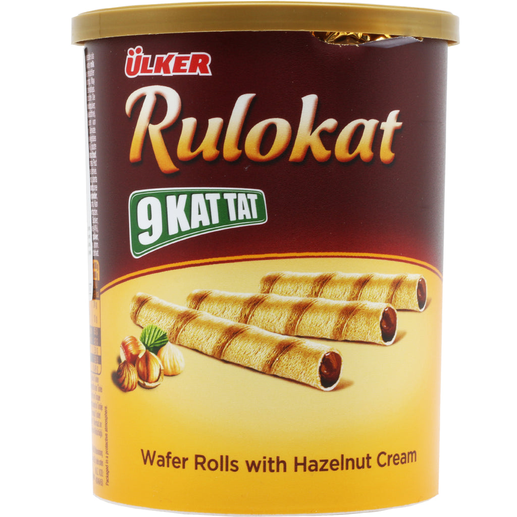 Ulker Rulokat w Hazelnut Wafer 170 Gr – Qualita Food Store