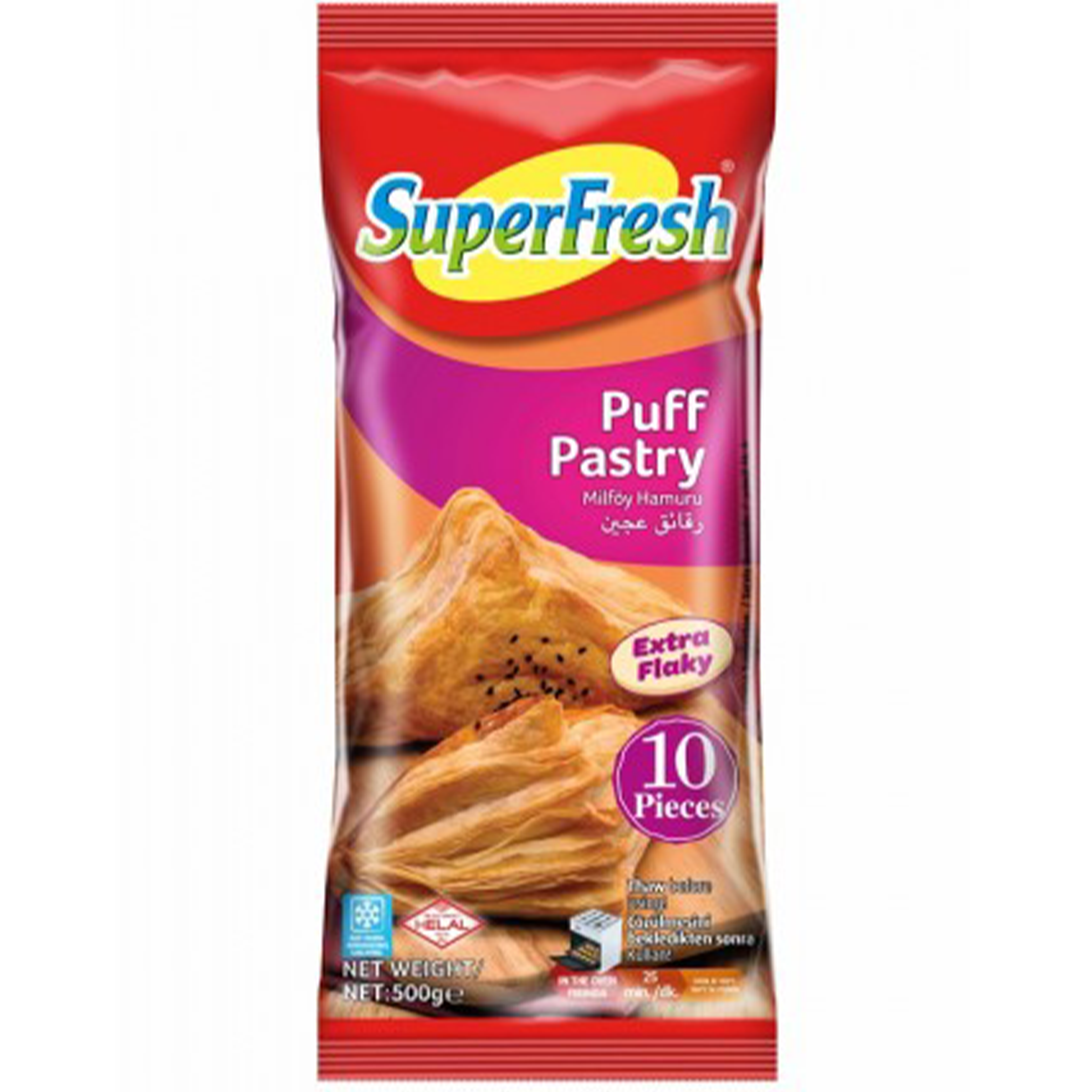 Superfresh Puff Pastry( Milfoy) 500 gr – Qualita Food Store