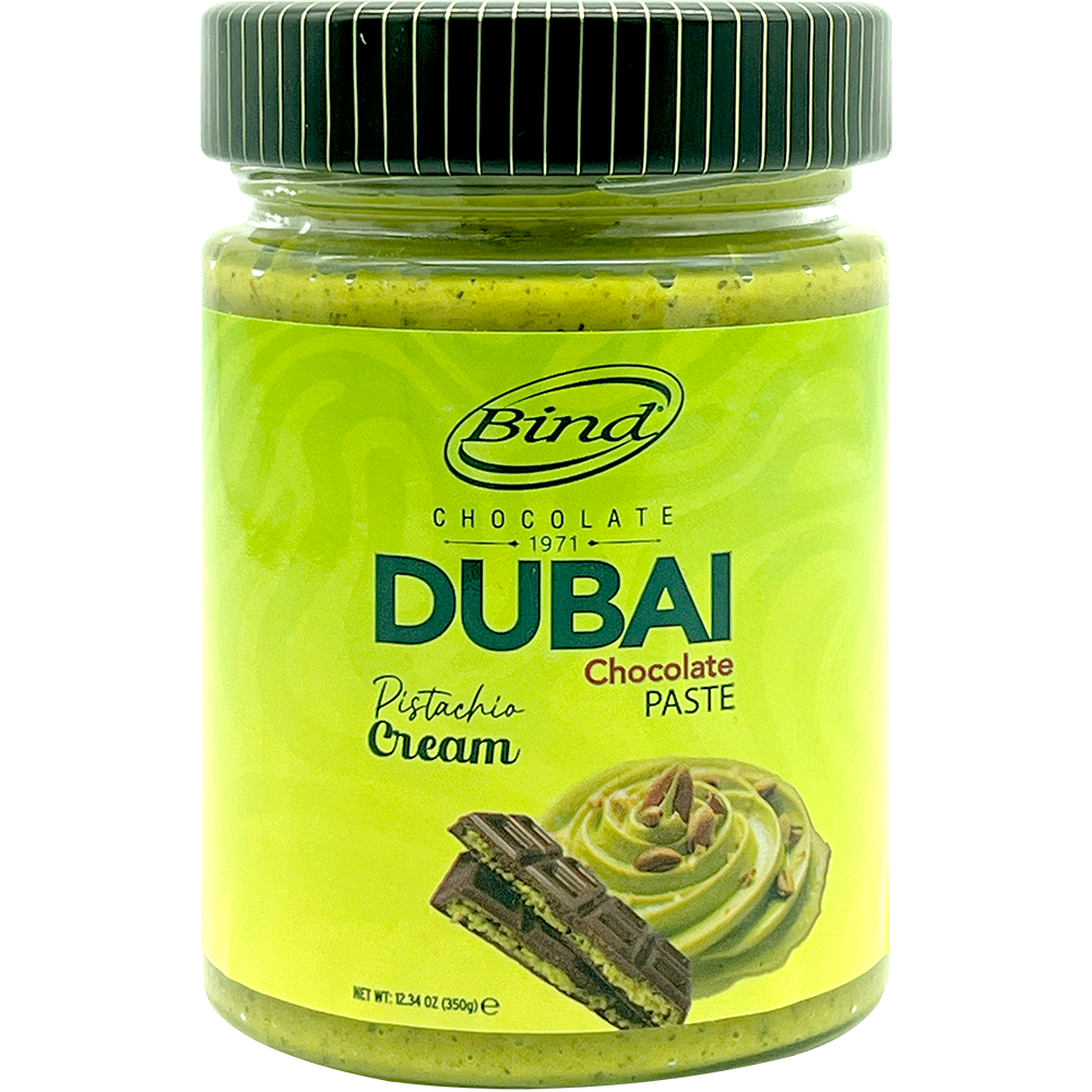 Bind Dubai Chocolate Paste Pistachio Cream 350 gr – Qualita Food Store